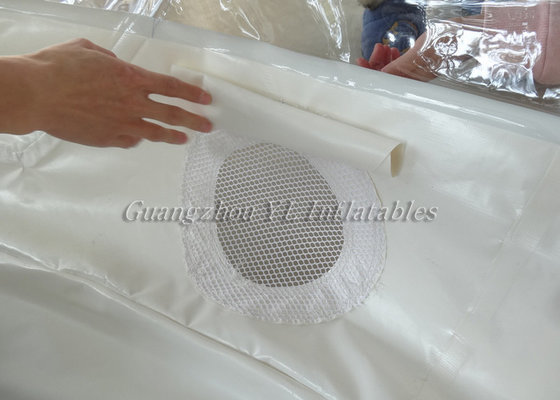Transparent Inflatable Show Ball / Outdoor Inflatable Snow Globe For Christmas