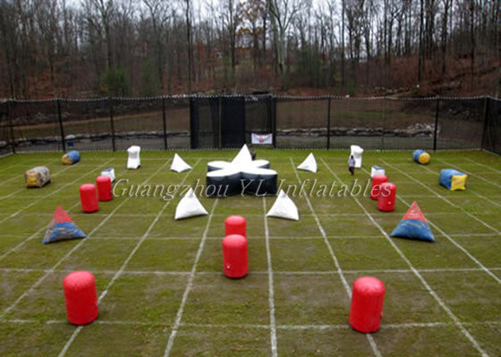 Outdoors Inflatable Paintball Bunker Field  For Adults