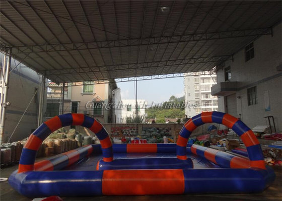 Custom Paddle Boat Water Ball Pool , Inflatable Water Toys Hamster Ball Pool