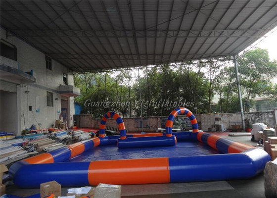 Custom Paddle Boat Water Ball Pool , Inflatable Water Toys Hamster Ball Pool