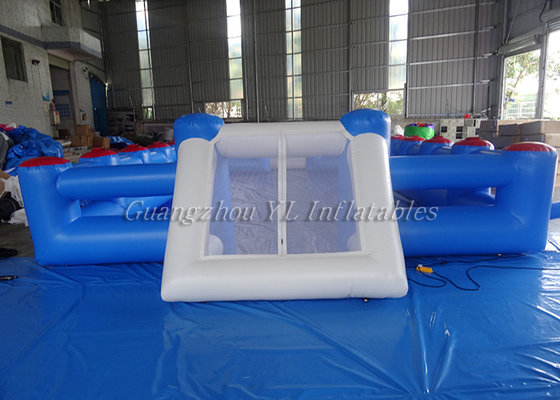 Professional Inflatable Sports Field , Ground Inflatable Soap Football Field