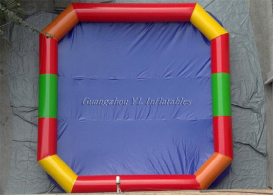 Colorful Notching Inflatable Aqua Park Water Ball Pool Outdoor Inflatable Swimming Pool For Amusement Park