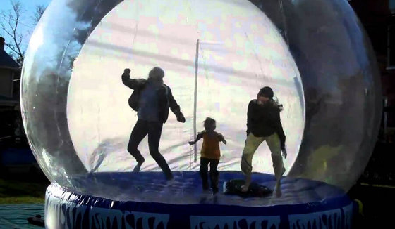 5m Inflatable Sphere Balls Transparent Beautiful Snow Globes Outdoors