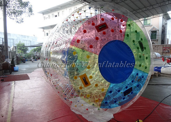 Adults Size Inflatable Water Roller 1.0 mm PVC / Inflatable Water Toys For Kids