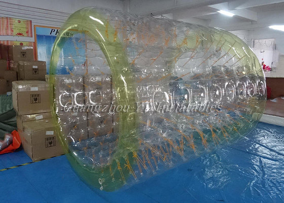 Backyard Inflatable Water Roller , Outdoor Inflatable Games Water Walking Roller