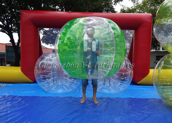 Funny Inflatable Toys Adult Bubble Ball with Soft  Shoulder Straps / Handles