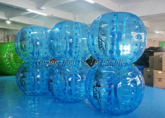 Half Color PVC Body Bubble Ball With Logo Printing
