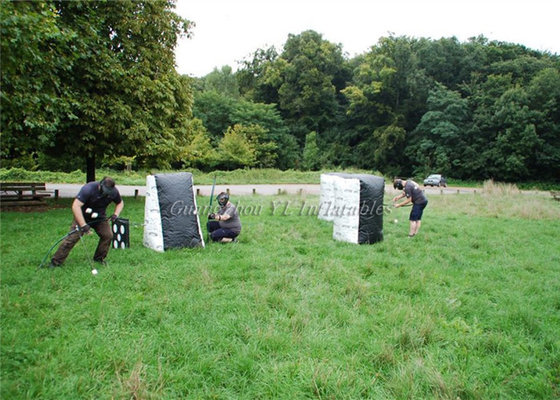 Amusement Park Paintball Inflatable Bunkers Military Tank Approved CE