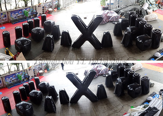 Waterproof Inflatable Paintball Bunkers / Adults Inflatable Garden Toys