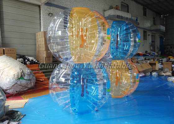 Waterproof 0.8mm PVC Inflatable Outdoor Toys Crazy Soccer Bumper Ball