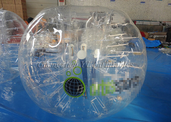 Durable Human Sized Body Bubble Ball , Inflatable Bumper Soccer Ball