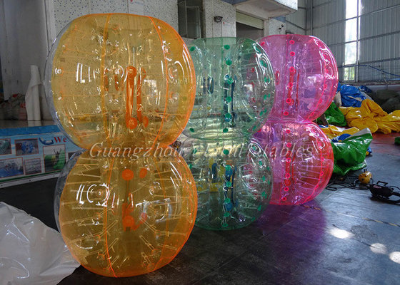 Crazy Human Adult Bubble Ball Inflatable With Comfortable Handles Belts