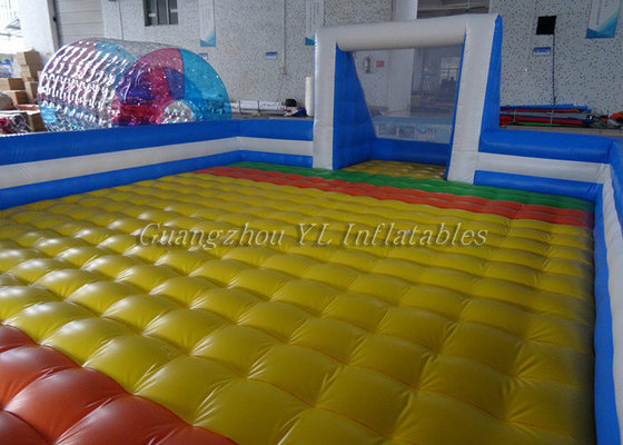 Outdoor Big Inflatable Sports Field Game Soccer Paly Arena Football Playground Commercial Grade
