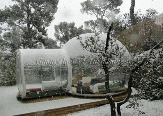1.0mm PVC Christmas Inflatable Snow Globes Outdoors Transparent