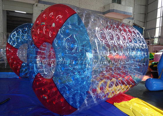 Popular Clear Commercial Grade Inflatable Water Roller For Swimming Pool