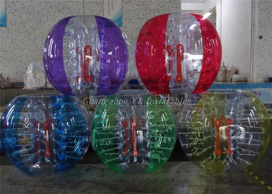 Custom Inflatable Beach Toys Crazy Body Bubble Ball Suit Waterproof