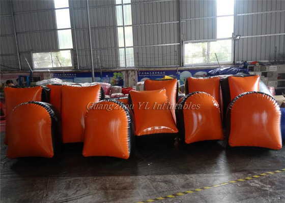 Medium Brick Inflatable Bunker For Archery Tag / Archery Sports