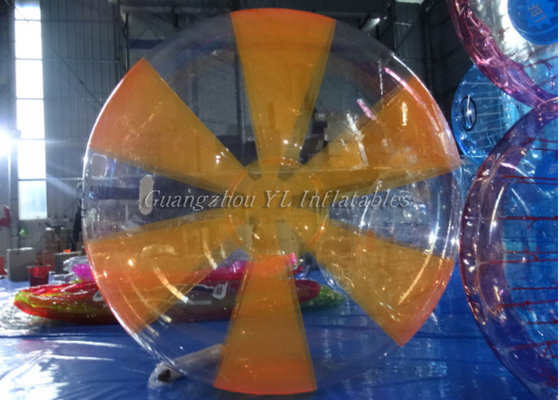 Multi Color 0.7mm TPU Water Walking Ball , Inflatable Hamster Ball In Pool