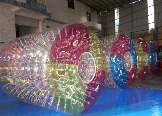 Aqua Park Inflatable Water Toys 1.0 mm PVC Roller Inflatable Wheel