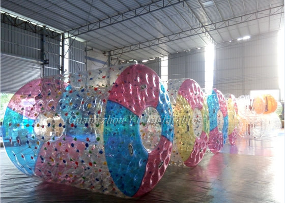 Adults Size Inflatable Water Roller 1.0 mm PVC / Inflatable Water Toys For Kids