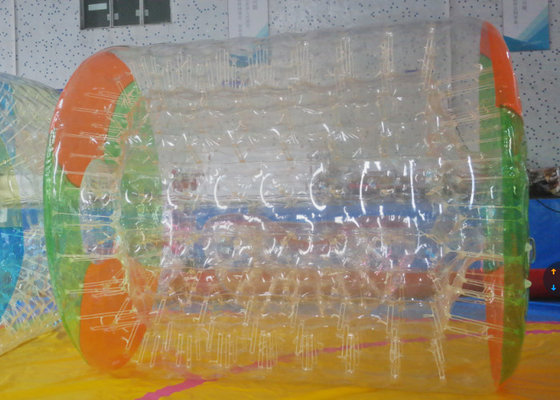 Big Colorful Inflatable Water Roller For Swimming Pool
