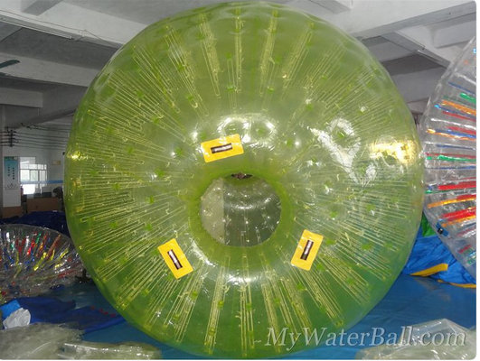 Full Color Roll Inside Zorb Inflatable Ball With Zorb Ramp / Zorb Ball Track