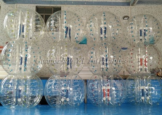 Colorful Buckles 1.55m  Sports Games Adult Bubble Ball , Funny Inflatable Bumper Ball