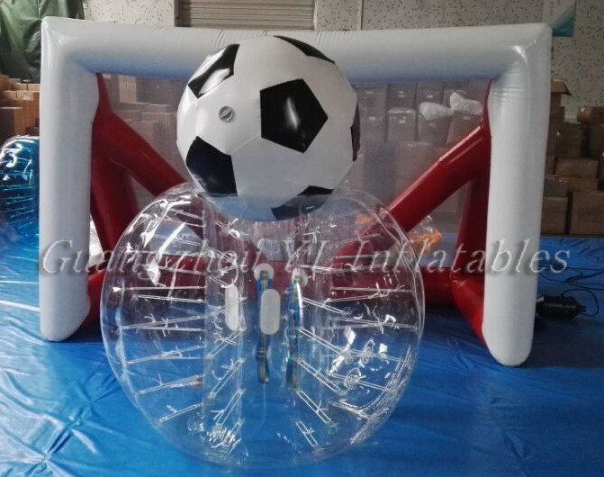 Blow Up Water Toys Inflatable Sports Field / Inflatable Soap Soccer Field