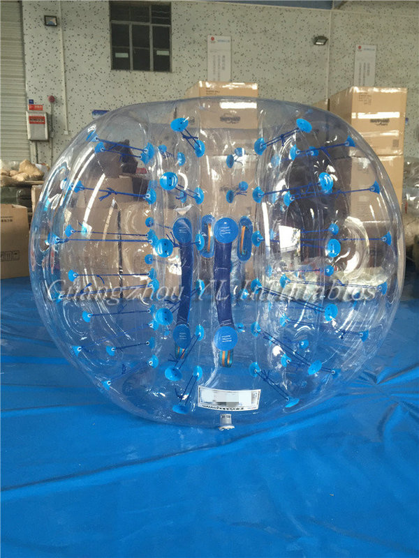 Colorful Buckles 1.55m  Sports Games Adult Bubble Ball , Funny Inflatable Bumper Ball