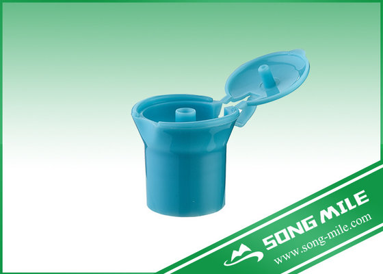 China 24mm PP Blue Unique Plastic Cap for Cosmetic supplier