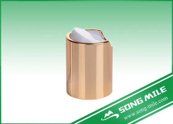 24/410,24/415,28/410,28/415 Aluminum Plastic Press Cap Gold Disc Top Cap supplier