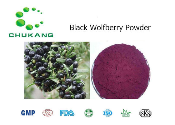 Wild Herbal Black Wolfberry Fruit Juice Powder Lycium Ruthenicum Murr