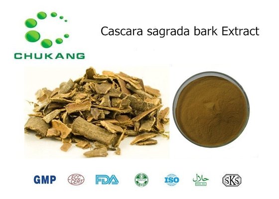 Cascara Sagrada Bark Extract Powdered Herbal Extracts Brown Fine Powder