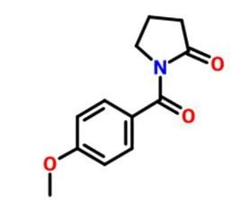 Aniracetam 1-p-Anisoyl-2-pyrrolidinone Ampamet CAS 72432 10 1