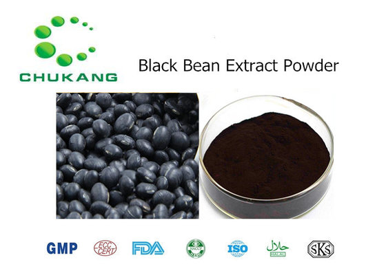 Black Bean Plant Extract Powder Anthocyanin Glycinemax(L.)merr  High Purity Powder