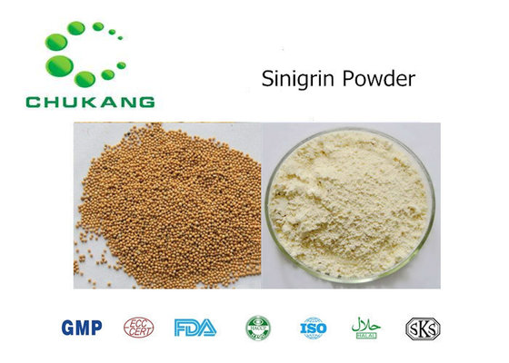 Mustard Seed Plant Extract Powder Sinigrin Yellow Powder Food Ingredients