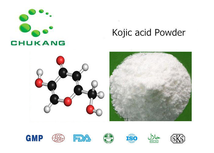Cosmetic Grade Kojic acid C5-hydroxy-2-hydroxymethyl-1,4-pyrone CAS 501 30 4