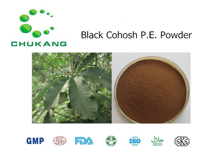 Black Cohosh Plant Extract Powder CAS 18642 44 9 Triterpene Glycosides Pure Powder