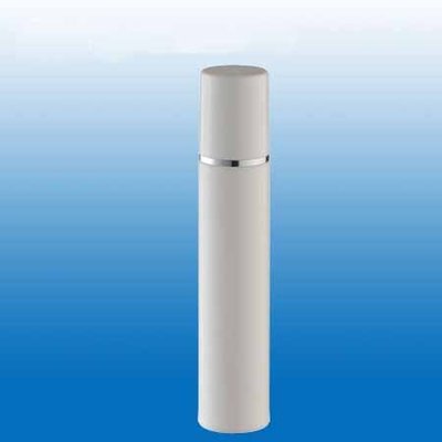 PP / AS Plastic Cosmetic Container White Airless 15ml 30ml 50ml