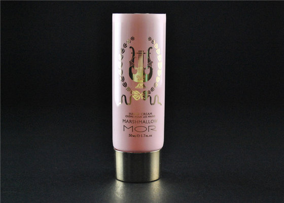 Silver , gold Soft PE Plastic Cosmetic Tubes , lotion tube packaging
