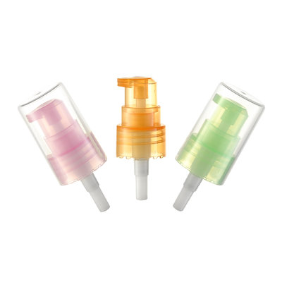 Perfume Bottle Cream Pump Sprayer 20/410 Green PP Half Cap Overcap