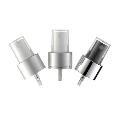 Aluminum Fine Mist Sprayer With Plastic / Wooden Cap For Perfume