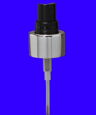 Aluminum Fine Mist Sprayer With Plastic / Wooden Cap For Perfume