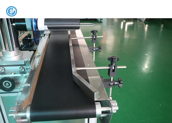 Stainless Steel Automatic Labeling Machine For Paper Scratch Card / T-Shirt