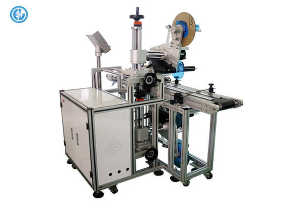 Tooth Brush Case Box Labeling Machine Top And Bottom Two Label Heads