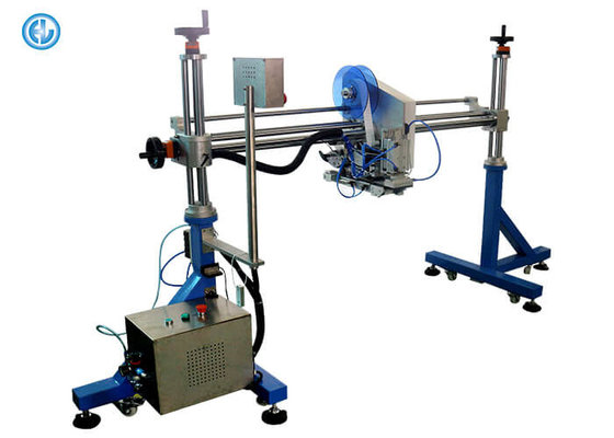 Production Line Expanded Bottle Labeling Machine Gantry One Head