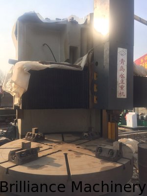 2016 USED QINGDAO YONGLI C5123 CNC Lathe, vertical