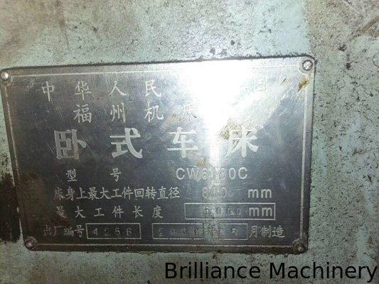 2006 Used Fuzhou CW6180 Horizontal Lathe