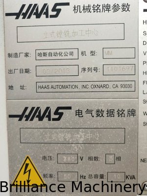 2013 Haas MINI MILL vertical machine center