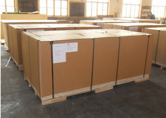 Waterproof E1 Glue Melamine MDF Board Solid / Wooden Color Faced For Furniture
